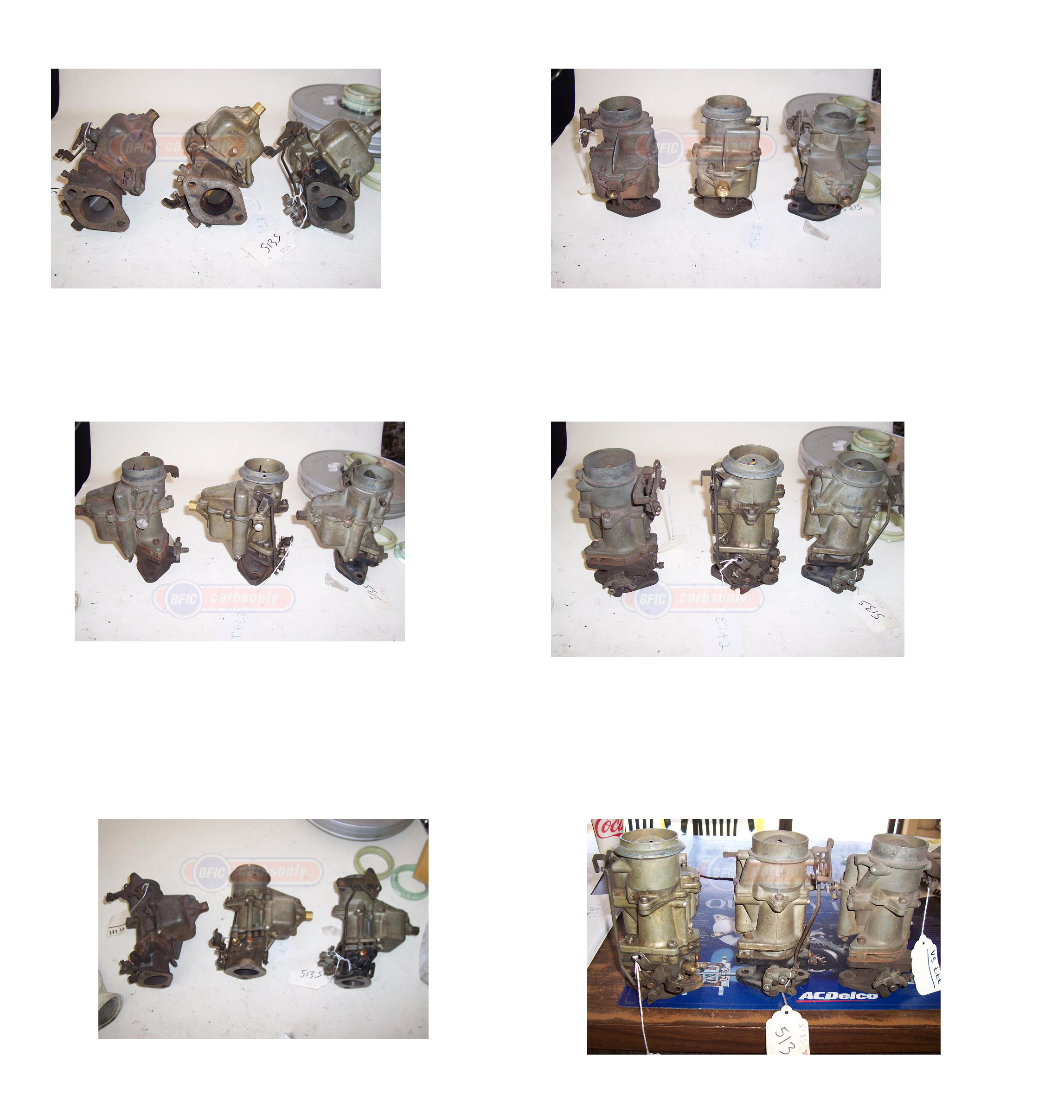 Carburetors to identify